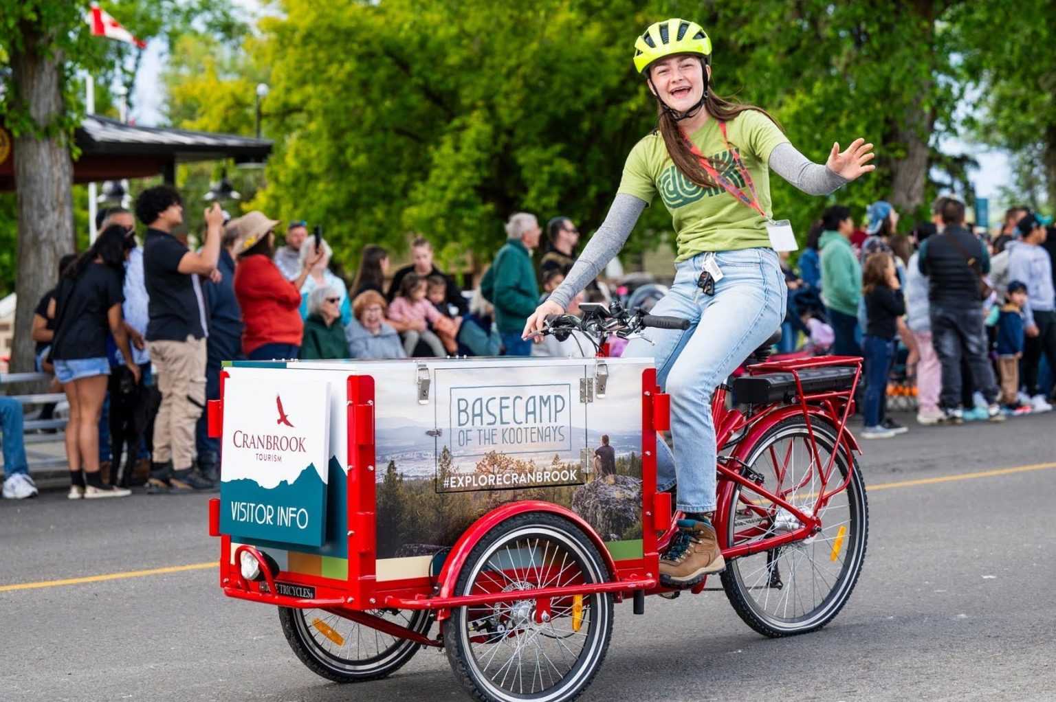 The Library & Book Bike - Icicle Tricycles Canada