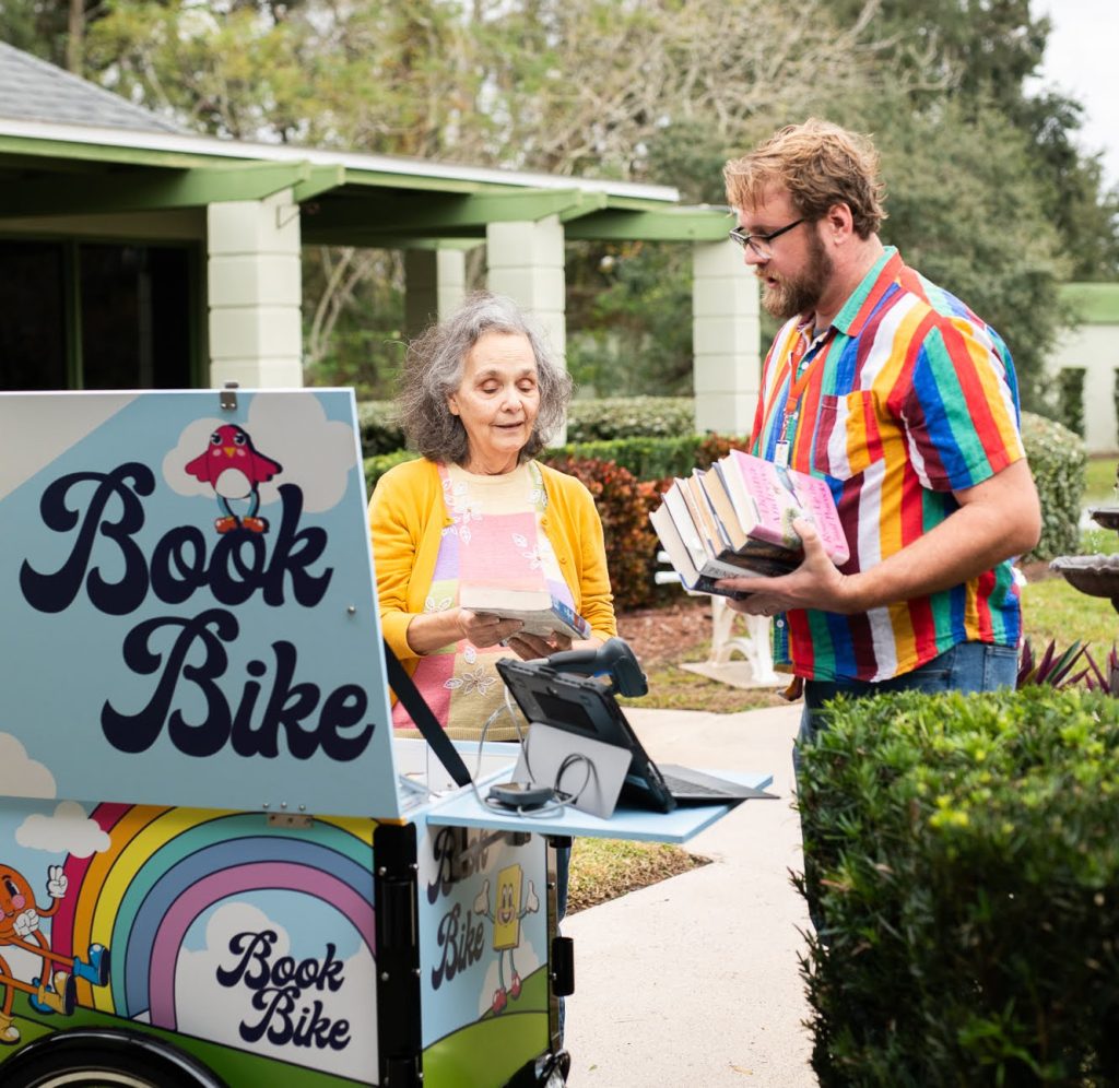 The Library & Book Bike - Icicle Tricycles Canada