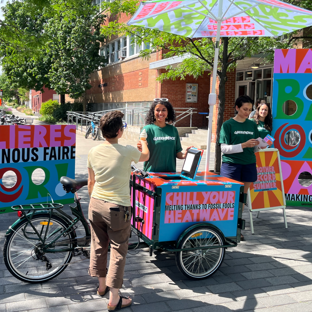 The Ice Cream & Beverage Bike - Icicle Tricycles Canada